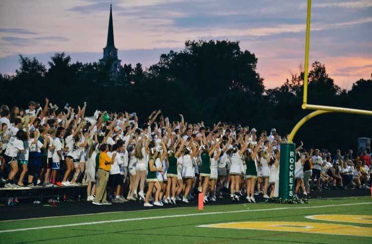 ‘Let there be light’: McNicholas celebrates 1st football game under the ...