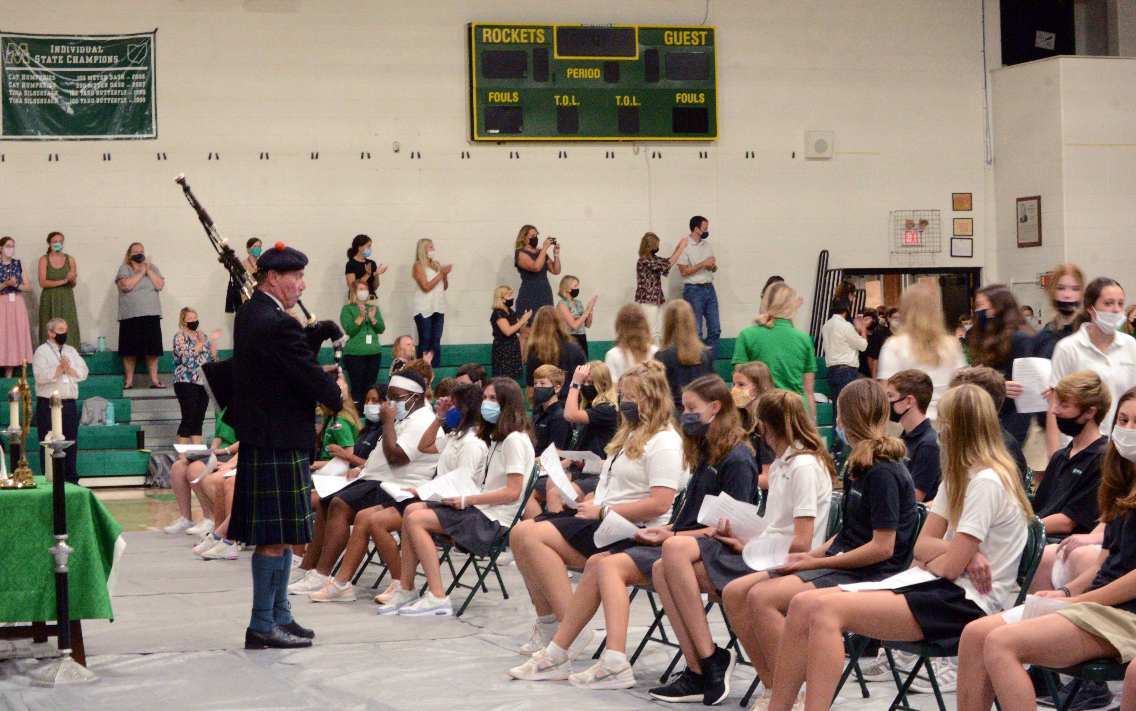 McNicholas returns to in-school masses – The McNicholas Milestone