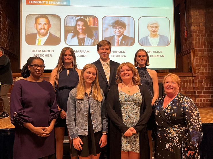 McNicholas’s Hands Across Campus Leadership Team receives the first ...