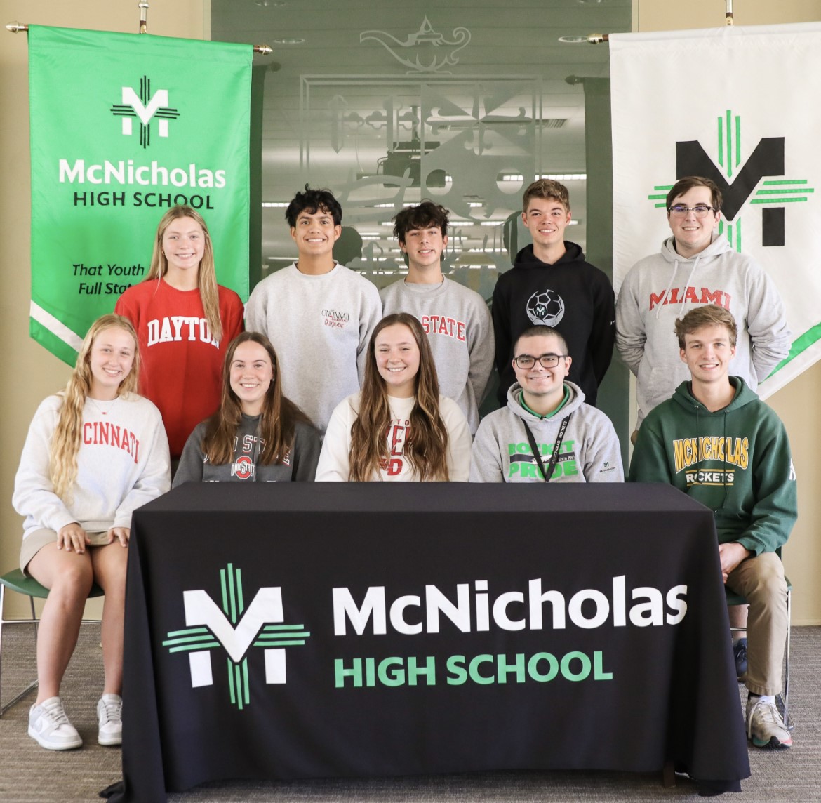 Seniors looking forward from graduation and transitioning into college ...